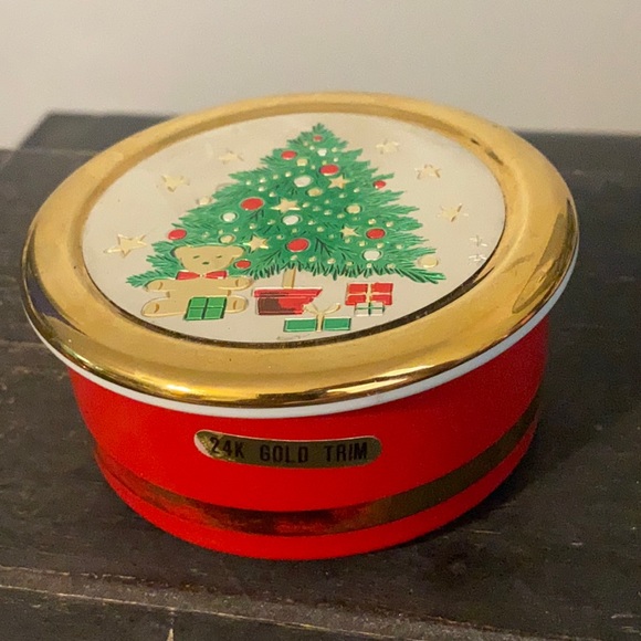 Himark | Holiday | Vintage 8s Christmas Trinket Box | Poshmark